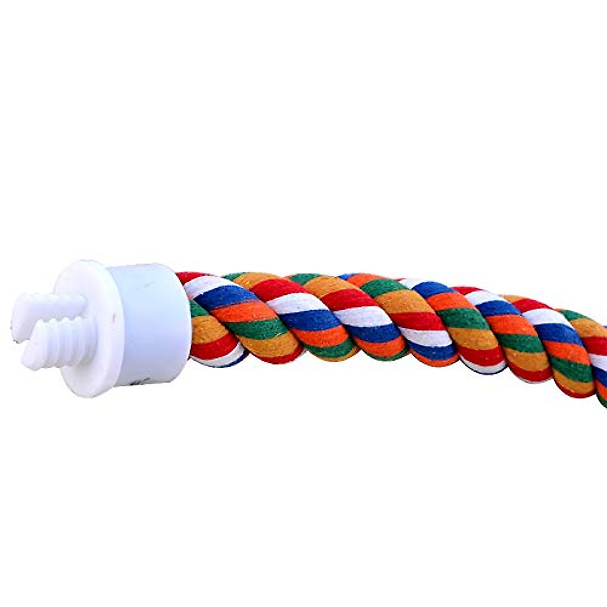 Jkshop 30" Bird Perch Rope Bungee Bird Toys fit Bigger Macaws