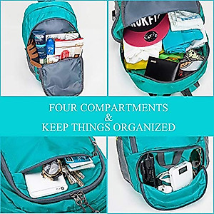 IdealTech Lightweight Packable Backpack (Orange)