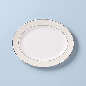 Lenox Opal Innocence Serving, Oval Platter, 16-in, White