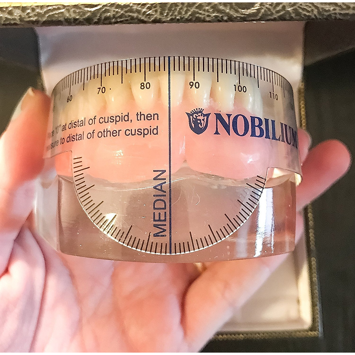 3 Pack Flexible Ruler Dentsply Denture Trubyte Millimeter Dental Lab