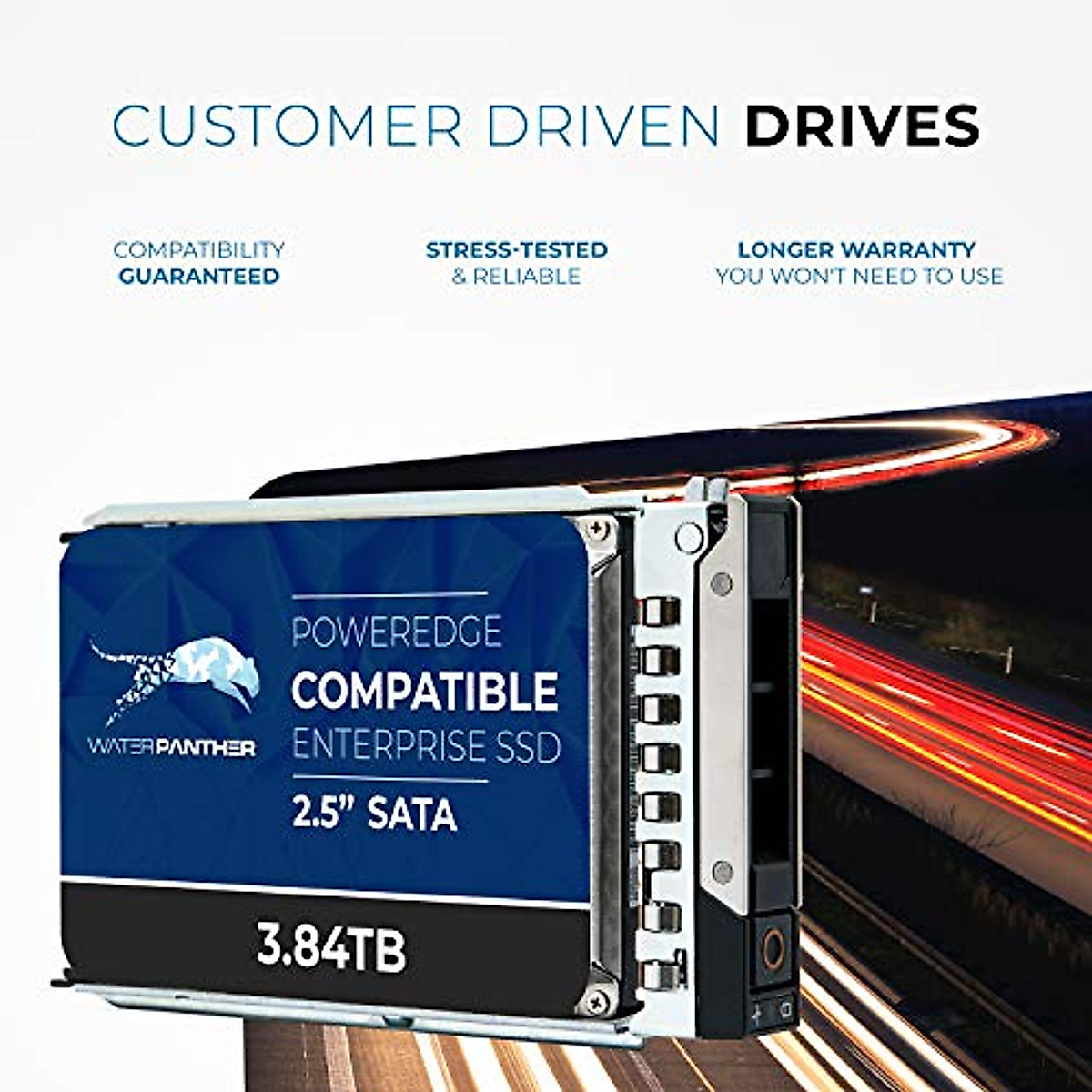 3.84TB SATA 6Gb/s 2.5" SSD for Dell PowerEdge Servers | Enterprise Drive in 14G Tray