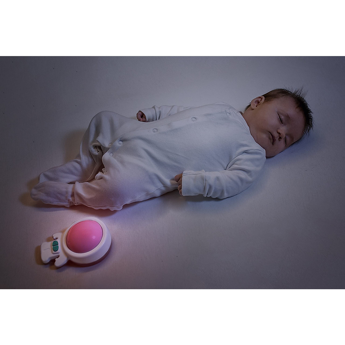 Zed by Rockit - Car Like Vibrations - Baby Sleep Aid - 6 Vibrating Modes and Soft Glow Night Light - Works on All Mattresses - Baby Soothing Machine - Helps Toddlers Sleep - Suitable from Birth