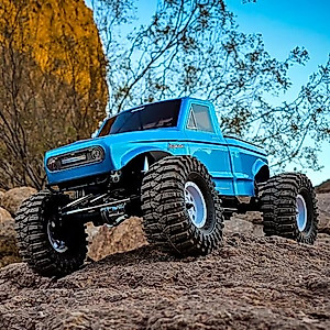 Redcat Ascent 1/10 Scale Low Center of Gravity (LCG) Performance Rock Crawler - Blue