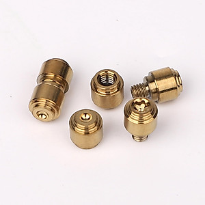 3 Sets Thumb Studs, Titanium Screws Replacement Thumb Studs Pocket Blade Screws for Knives Benchmade 535 Bugout (Gold)