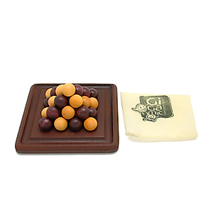 Pylos Mini | Travel-Friendly Strategy Game for Adults and Families | Ages 8+ | 2 Players | 15 Minutes