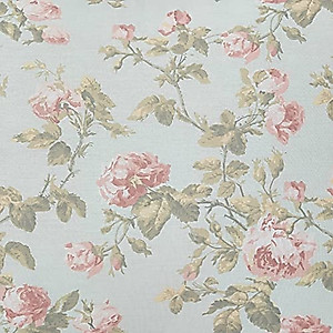 Laura Ashley Home - Twin Duvet Cover Set, Reversible Cotton Bedding with Matching Sham, Breathable Home Decor for All Seasons (Madelynn Blue, Twin)