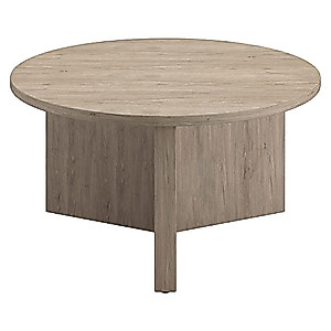Henn&Hart Anders Coffee Table, 32" Wide, Gray