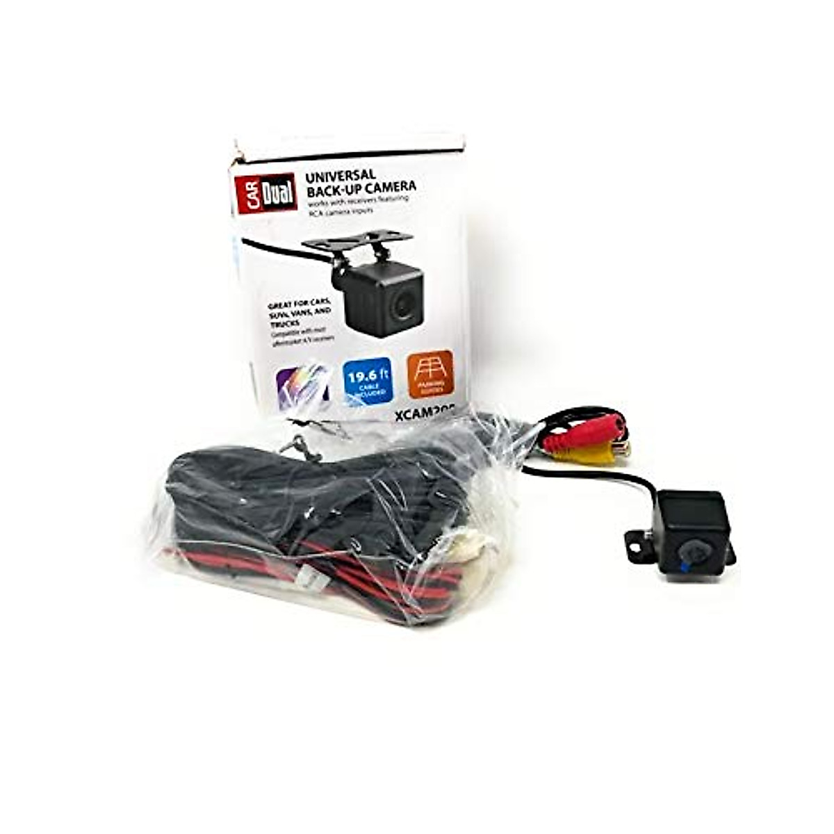 Dual Electronics XCAM200 Waterproof Full Color High Definition Universal Rear View Car Backup Camera