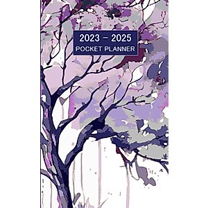 Pocket Planner 2023-2025 for Purse: From June 2023 To December 2025, With Calendars