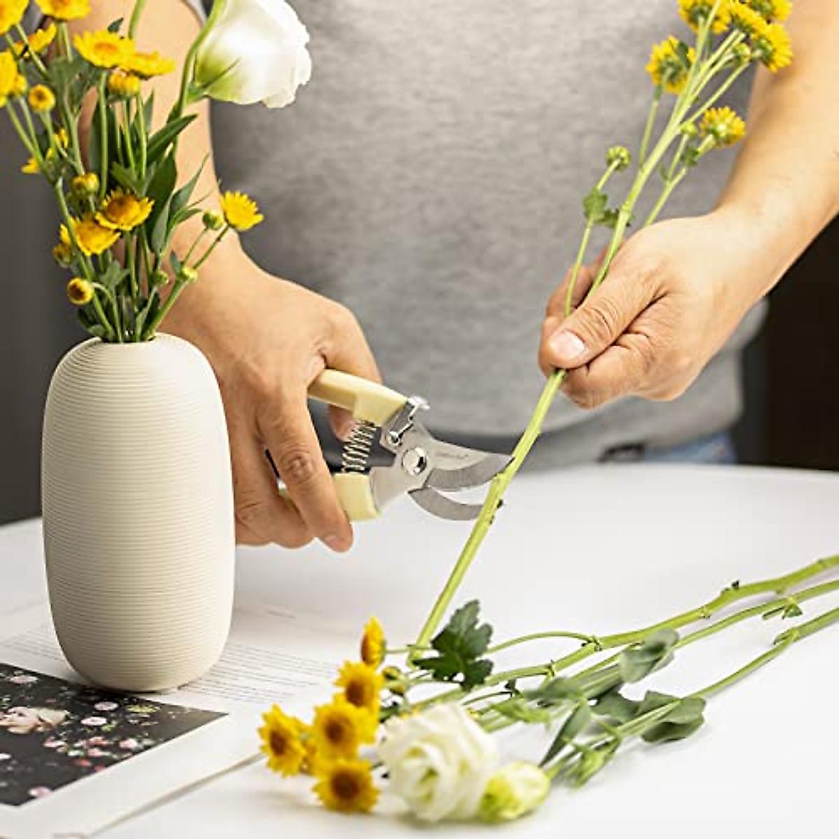 Criativo Live 14-Pack Gardening Scissors,Pruning Shear, Florist Scissors for home and gardening