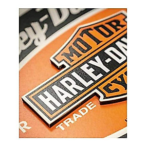 Harley-Davidson Motor Oil Custom-Cut Bar & Shield Key Rack, Black HDL-15307