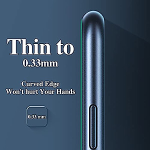 Kesuwe [3-Pack] Screen Protector for Samsung Galaxy A12 Tempered Glass, 9H Hardness, Anti Scratch, Bubble Free, Easy to Install, Case Friendly