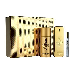 Men's Perfume Set 1 Million Paco Rabanne (3 pcs)