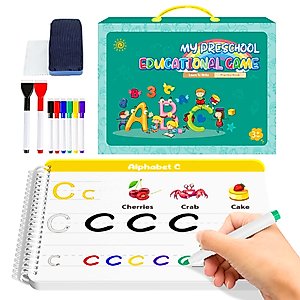 Toddler Melissa and Doug Toys, Kindergarten Workbooks ROATEE Montessori Learning Toys for Toddlers 2-4 Years, Kids Toys Coloring Book Preschool Learning Activities for Ages 2-4 Boy and Girl Baby Toys