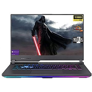ASUS ROG Strix G15 15.6" FHD Gaming Laptop, NVIDIA GeForce RTX 3060, AMD Ryzen 7 4800H Processor, 32GB RAM 1TB SSD, Backlit Chiclet Keyboard 4-Zone RGB, Windows 11 Home, Gray