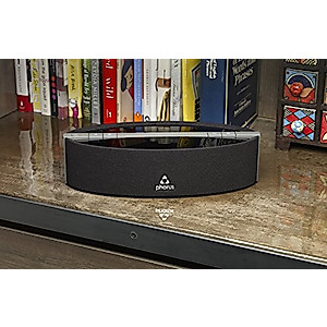phorus PS5 Speaker - 24 bit / 192 kHz Hi-Res Music Streamer with Spotify, AirPlay, Windows Streaming, Bluetooth AptX, and Play-Fi