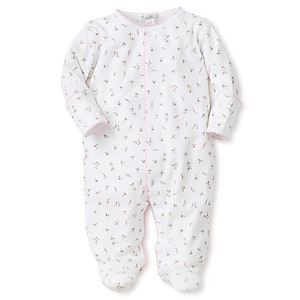 Kissy Kissy - Garden Roses Footie-Newborn