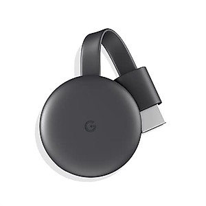Google Chromecast (3rd Generation) Media Streamer (Charcoal) (Spanish Latam Version)