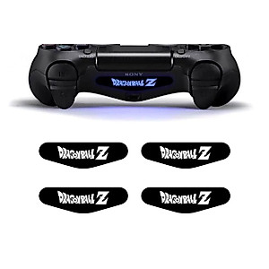 2pcs Led Light Bar Decal Sticker for Controller Wireless Gamepad Ps4 / Gamepad Stickers for PlayStation 4