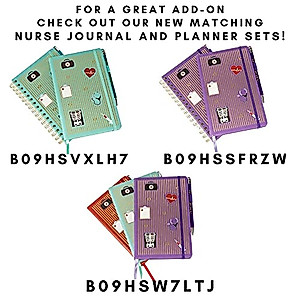 Peace, Love, Nursing. 2-Piece Gift for Nurses. Includes Insulated Tote Bag and Stainless-Steel Tumbler. Great Thank You Gift for Nurses. RN Gift and Perfect Graduation Gift. Nurse Bag for Work.