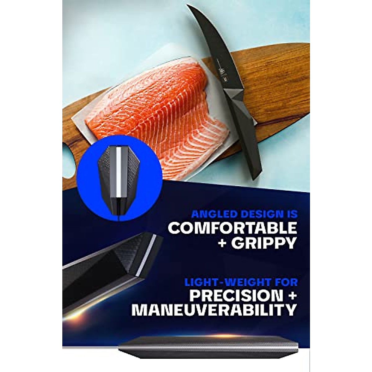 Dalstrong Fillet Knife - 6 inch - Shadow Black Series - Black Titanium Nitride Coated - High Carbon 7CR17MOV-X Vacuum Treated Steel - Meat, Boning Knife - Kitchen Knife - Sheath - NSF Certified