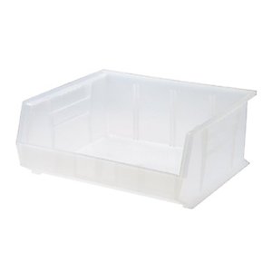 Quantum Storage Systems QUS250CL Storage Bins, Clear