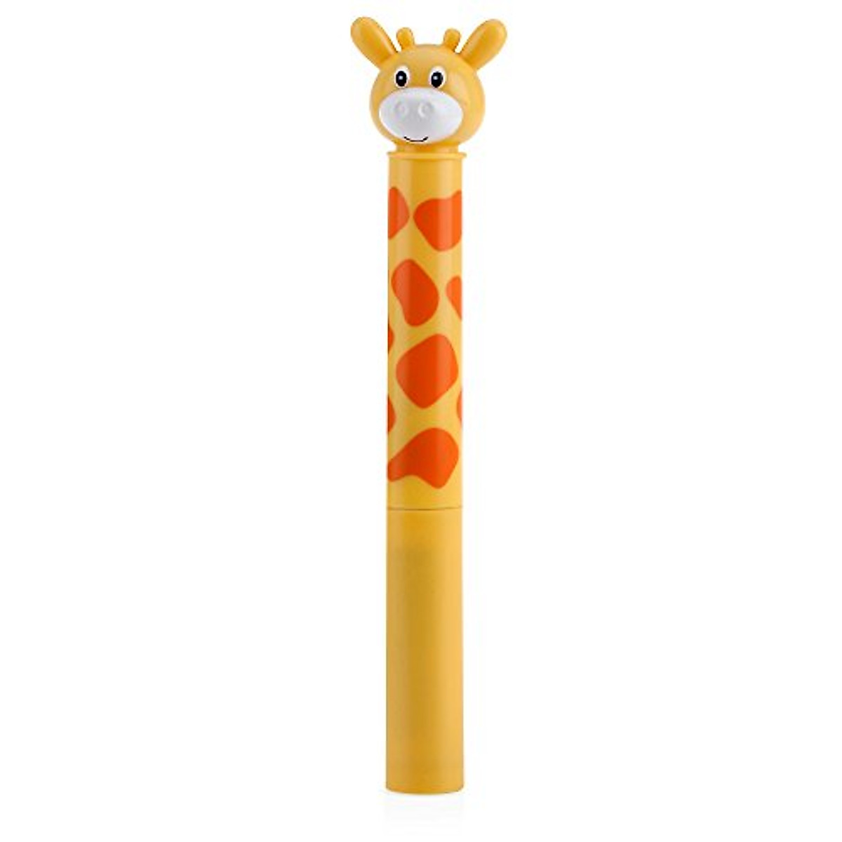 Nuby Electric Toothbrush with Animal Character, Giraffe, 3 Piece Set