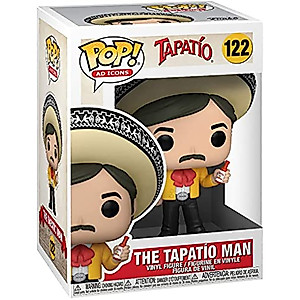 POP Ad Icons: Tapatio - Tapatio Man Funko Pop! Vinyl Figure (Bundled with Compatible Pop Box Protector Case), Multicolored, 3.75 inches