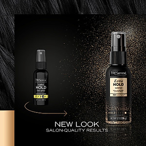 TRESemmé Tres Two Spray with Extra Hold Non-Aerosol Hairspray, Travel Size, Extra-Firm Control, Strong Hold with Touchable Feel, Humidity Resistant, Frizz Control, 2 pk – 2 oz Bottles