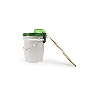 PLANKYPRO Walk The Plank Bucket Mouse Trap V2 with Bait Tunnel and Bucket Lid | Flip and Slide | Auto-Reset | Live or Kill