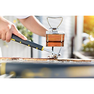 Speedheater Clapboard Scraper - Paint Scraper for Flat Surfaces - Made in Sweden - Ergonomic Handle + Special Strong Steel Blade - Scrape Exteriors, Baseboards, Paneling + More!