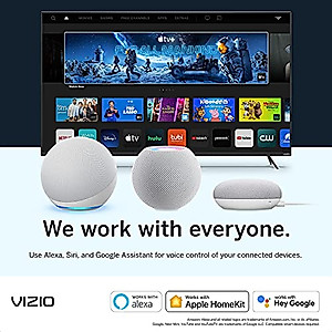 VIZIO 55-Inch V-Series 4K UHD LED HDR Smart TV Apple AirPlay and Chromecast Built-in, Dolby Vision, HDR10+, HDMI 2.1, Auto Game Mode and Low Latency Gaming, V555-J01, 2021 Model (Renewed), 55 inches