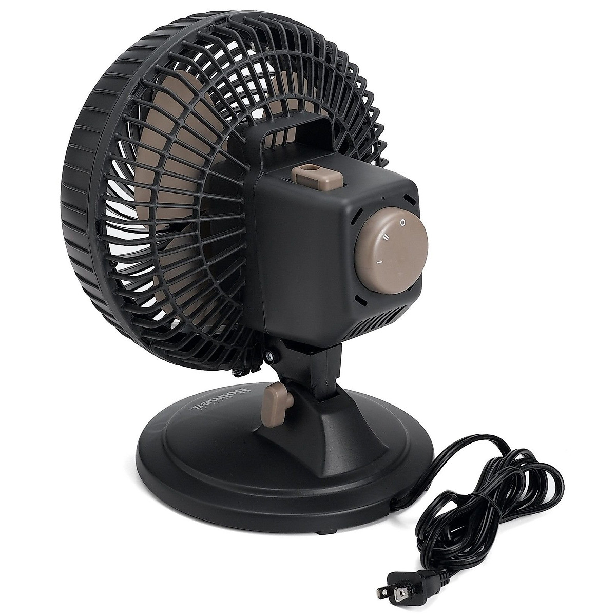 Holmes 8-Inch Fan | Lil’ Blizzard Oscillating Table Fan, Black