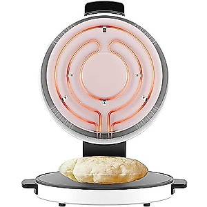 Boiler Pizza Maker,Electric Double-Sided Nonstick Oven With Power Ready Indicator Lights,Perfect for Pizzas,Pancake,Nachos,Fajitas,Omelettes,Best Kitchen Appliance