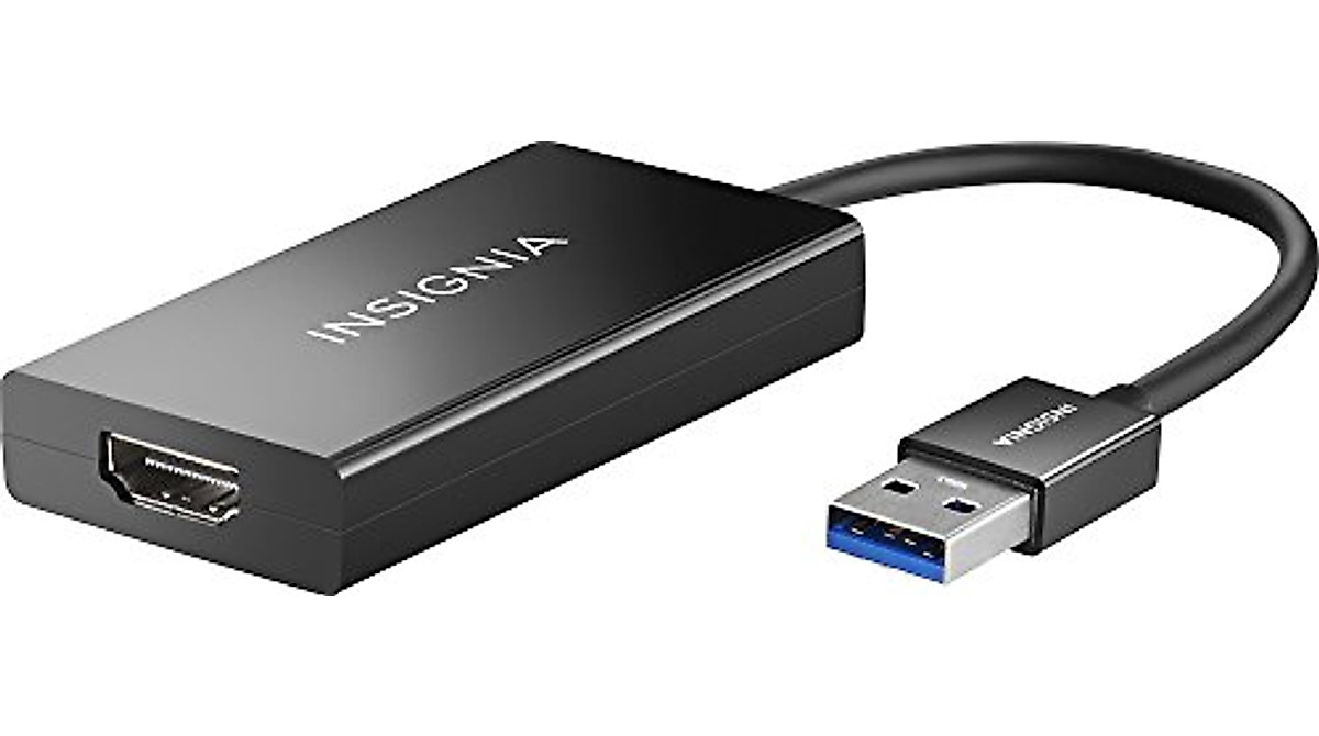 INSIGNIA USB 3.0 to HDMI Adapter - High-Speed Connection