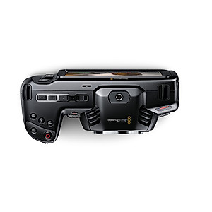 Blackmagic Design Pocket Cinema Camera 6K G2 (CINECAMPOCHDEF6K2) Power Bundle – Includes Two (2) Additional NP-F570 Batteries, Dual Battery Charger, and SolidSignal Microfiber Cloth