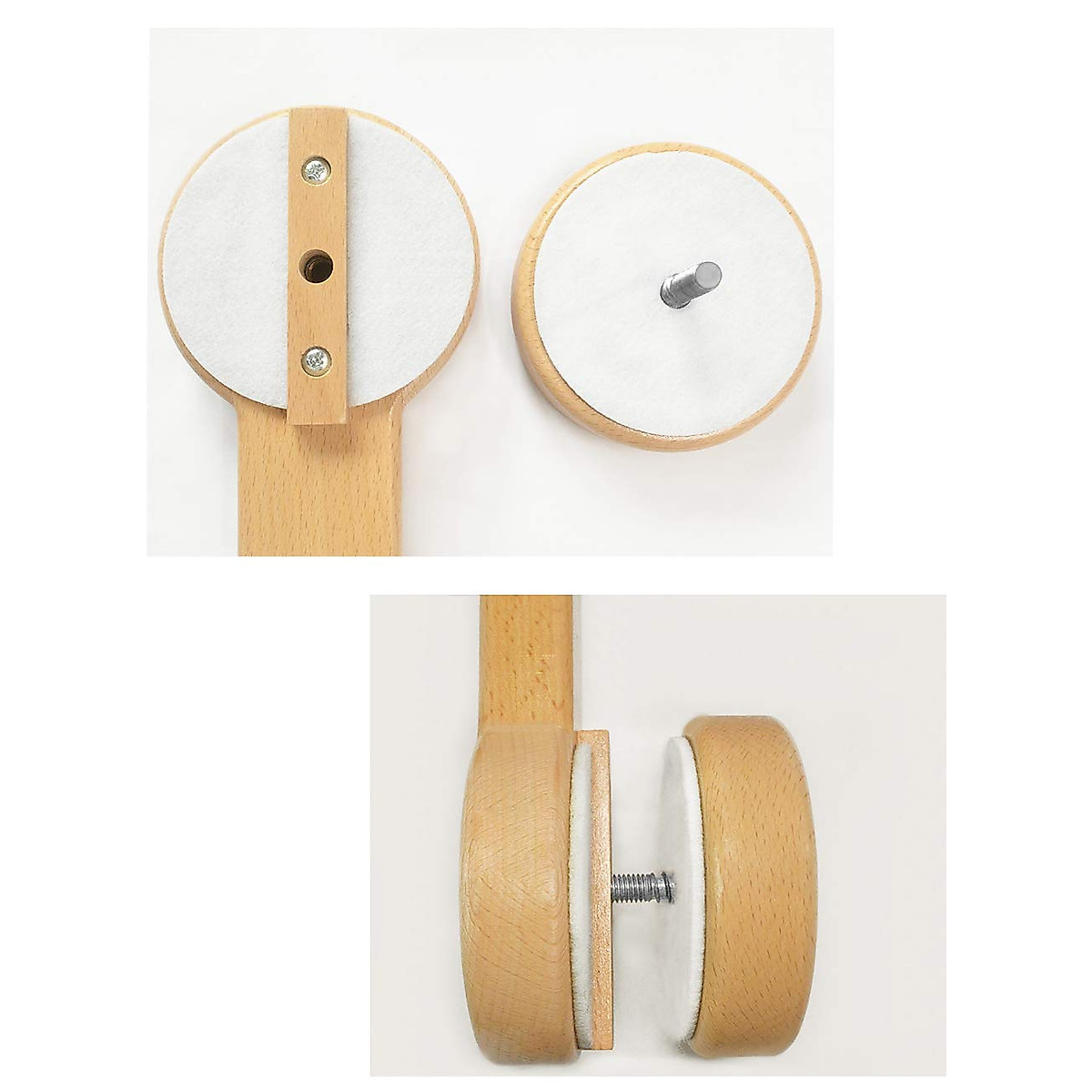 AONTUS Baby Crib Mobile Arm Infant Bed Decoration Hanger 100% Natural Beech Wood Holder Arm