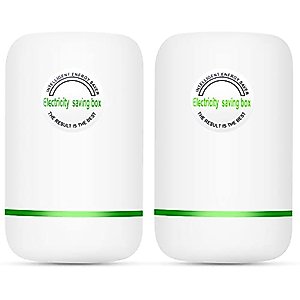 Fantasyon,2 Pack Power Saver, Energy Saver, Household Power Saver, Power Saving and High Efficiency US Plug 90V-250V 30KW