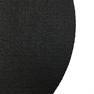 sdroceRyaM 7 inch Turntable Mat, Slipmat for Vinyl LP Record Players High-Fidelity Audiophile Acoustic Sound Support, 3mm, Black