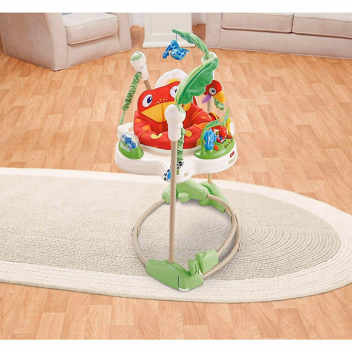Fisher Price Rainforest Jumperoo Baby Bouncer Entertainer | K6070