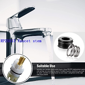 RP25513 faucet stem repaire kit for the leakage valve of kitchen and toilet faucet(2 pair)
