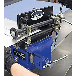 Eastwood Elite 8In Heavy Duty Bead Roller Durable Design 22Mm Shaft Create Panel Ribs Shape Edges Die Set Included