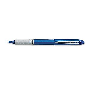 Uni-Ball 60709 Grip Roller Ball Pen Blue Ink Fine Dozen