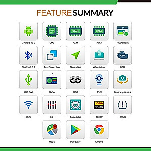 Egosonic Android 11 Car Radio, 1 Din for BMW 3 Series E46, 7" Touchscreen, DSP+, Support Wireless Apple Carplay Android Auto/GPS navi/HD1080P/Backup Camera/OBDII