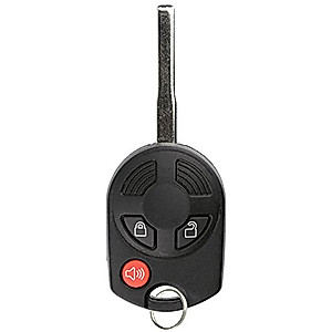 KeylessOption Keyless Entry Remote Car Ignition High Security Key Fob Replacement for Ford 164-R8007