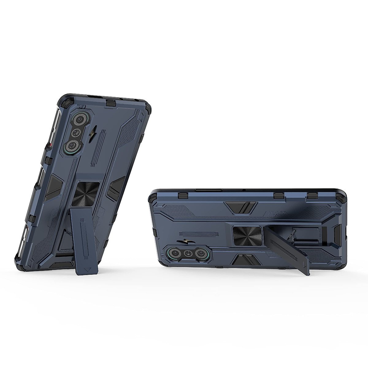 Redmi K40 Gaming 5G 2 in 1 Protective Cover - Shockproof Case - Blue