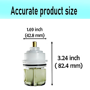 ALITZ RP32104 Shower Cartridge Replacement,compatible with Delta Monitor 1700 Series (1998-2005), compatible with Delta 1500/1700 Series made before 2006