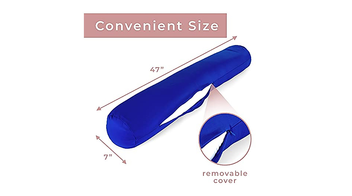Squishy Deluxe Microbead Body Pillow - Support & Comfort