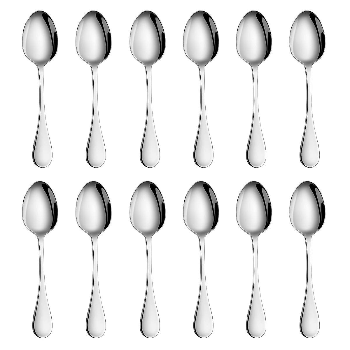 Artaste 59359 Rain 18/10 Stainless Steel Dinner Spoon (Rain Silver- Dinner Spoon)