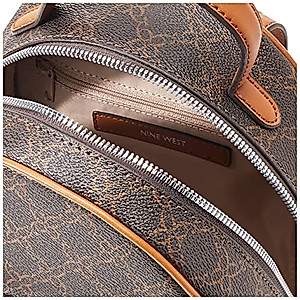 Nine West Sloane Backpack Brown Logo One Size